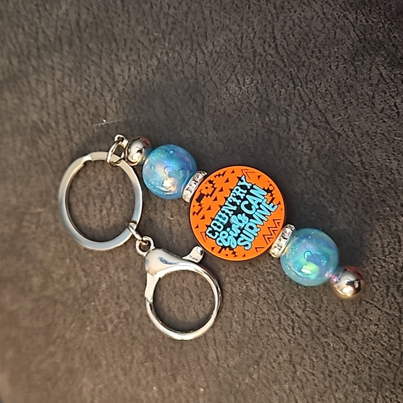 Hand Crafted | Accessories | Country Girls Can Survive Keychain Hand ...